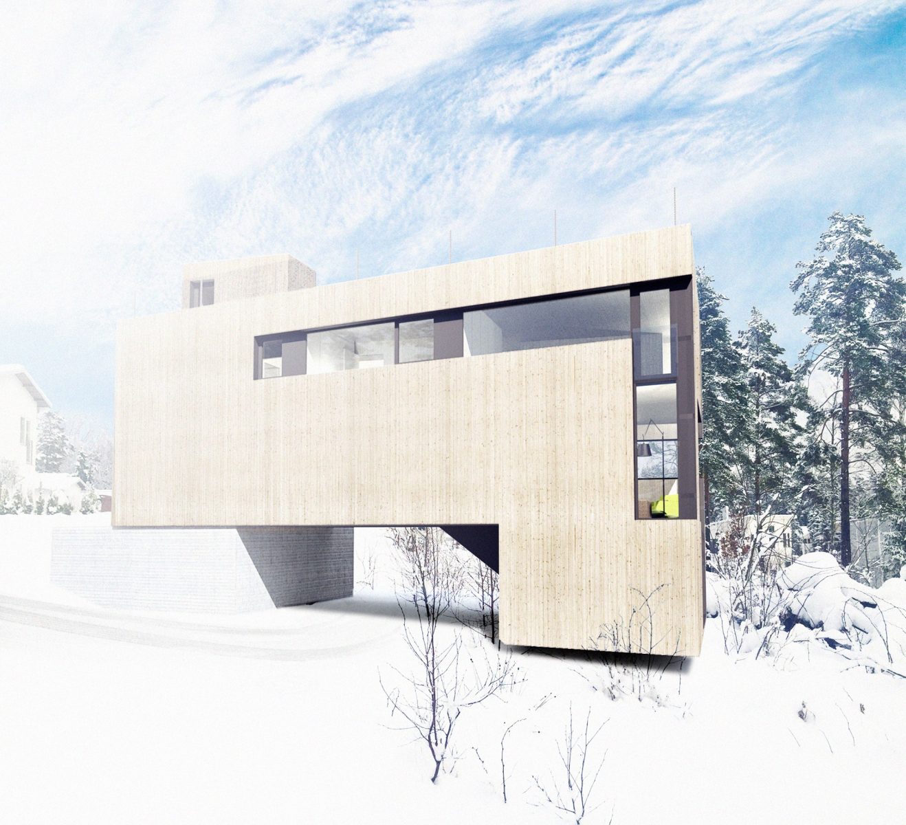The Vessel Cross Laminated Timber (CLT) Terrace – urban future organization